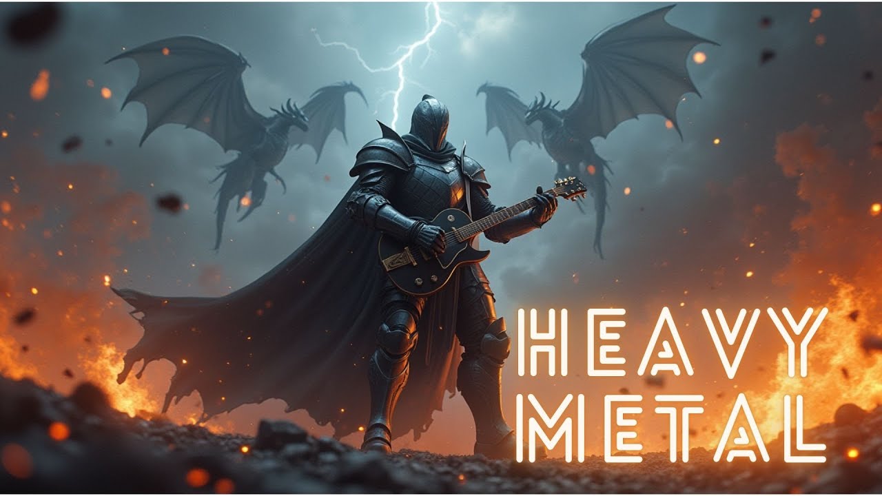 🔥 Heavy Metal Thunderstorm 🤘 | Explosive Riffs & Epic Guitar Solos ⚡ ...