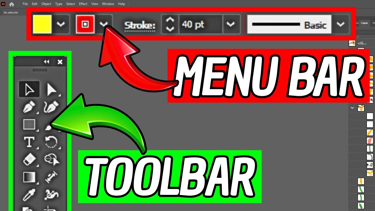 How To Show Menu Bar In Adobe Illustrator - Bring Back Toolbar (2026 ...