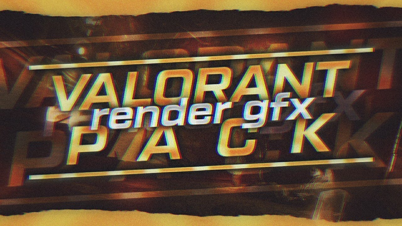 Free Valorant Render GFX Pack ! - YouTube