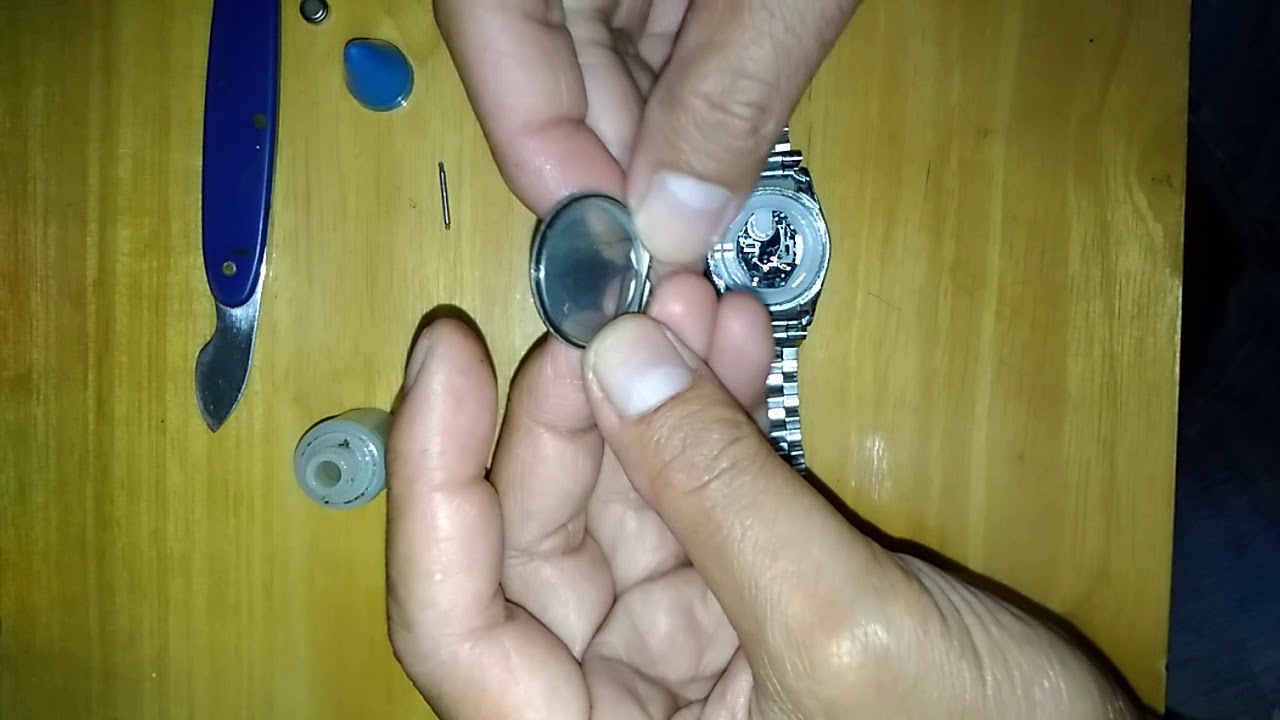 How to.Replace a Watch battery and Reseal for Water Testing - YouTube