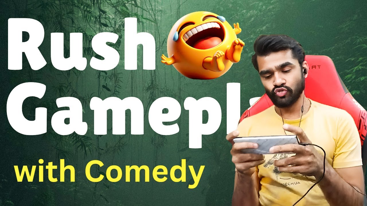 Rush Gameplay With Full Comedy | Shreeman BGMI - YouTube