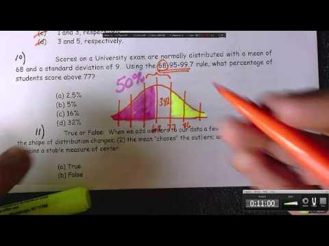 Stats Midterm Review Part 1 - YouTube