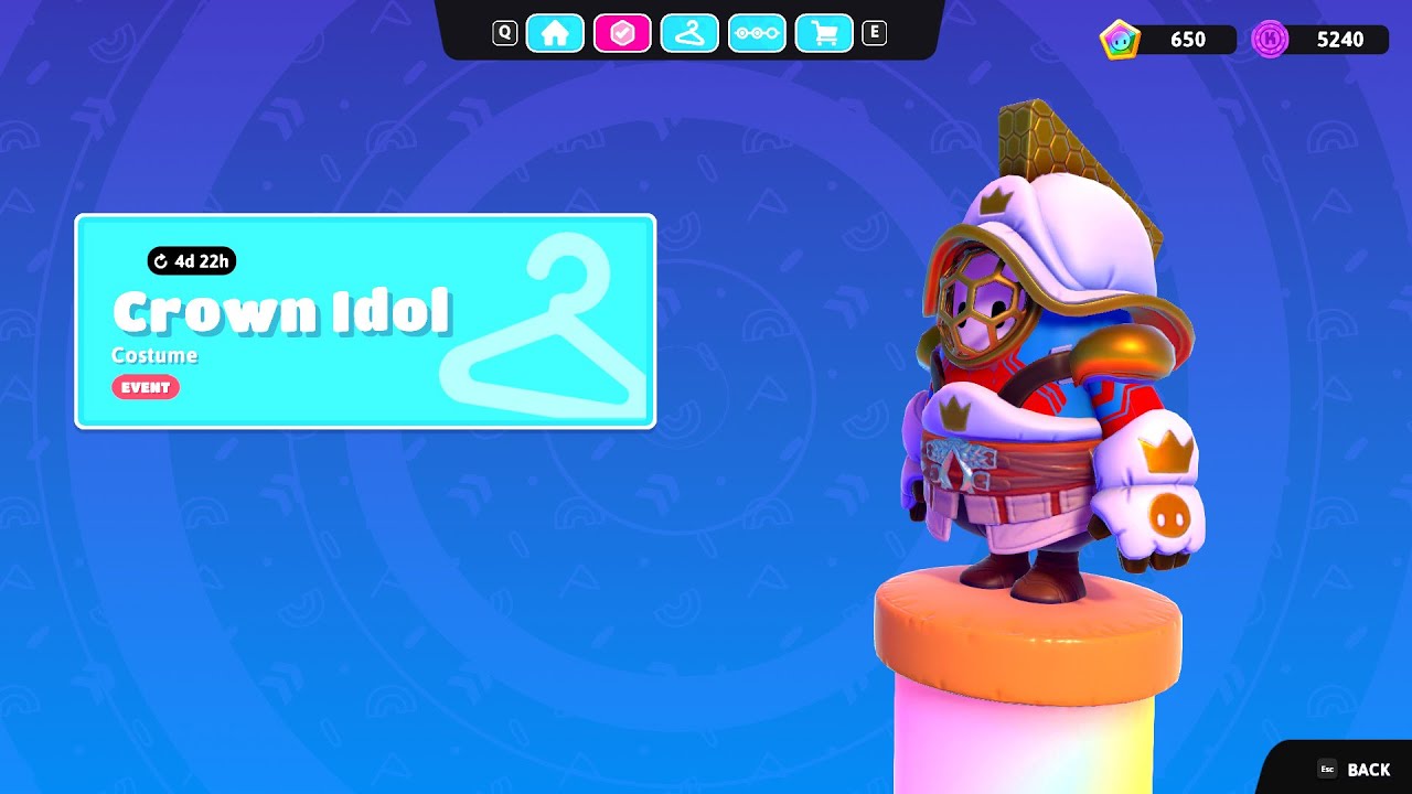 The Idol Games Skin Fall Guys - YouTube