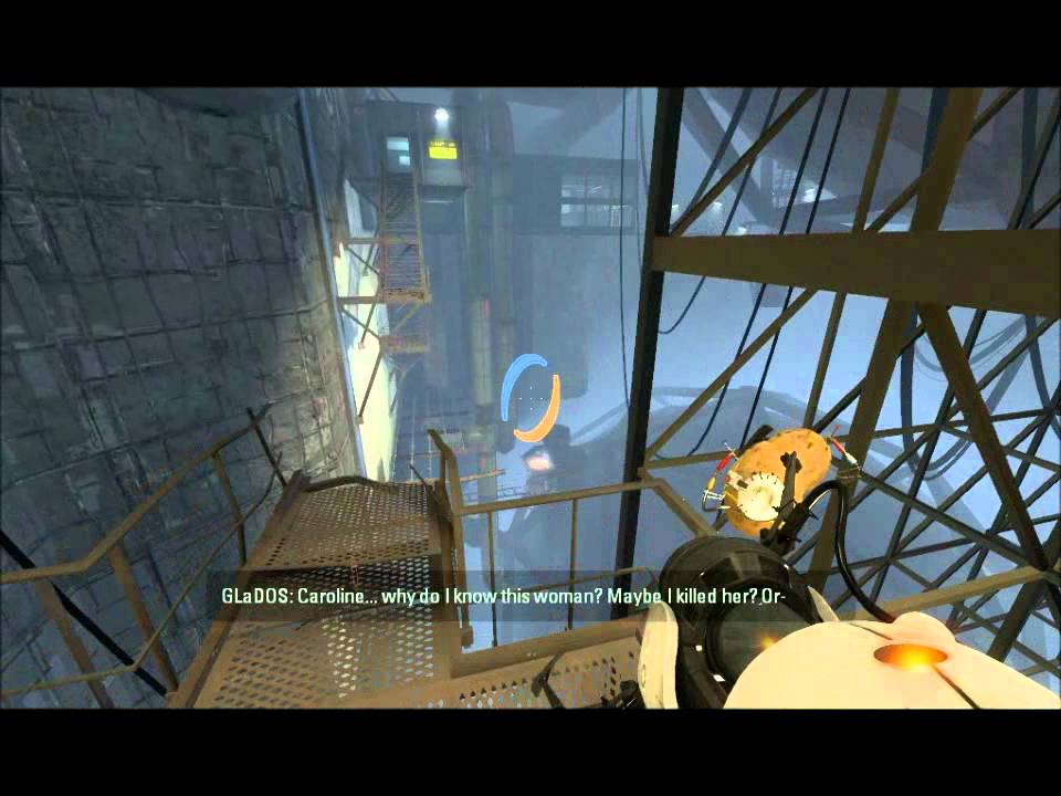 Portal 2 Walkthrough Part 9 - Slowly Climbing Up - YouTube