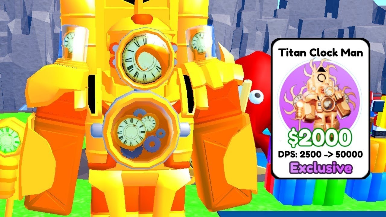 Обзор на Clockman Titan в Toilet Tawer Defense - YouTube