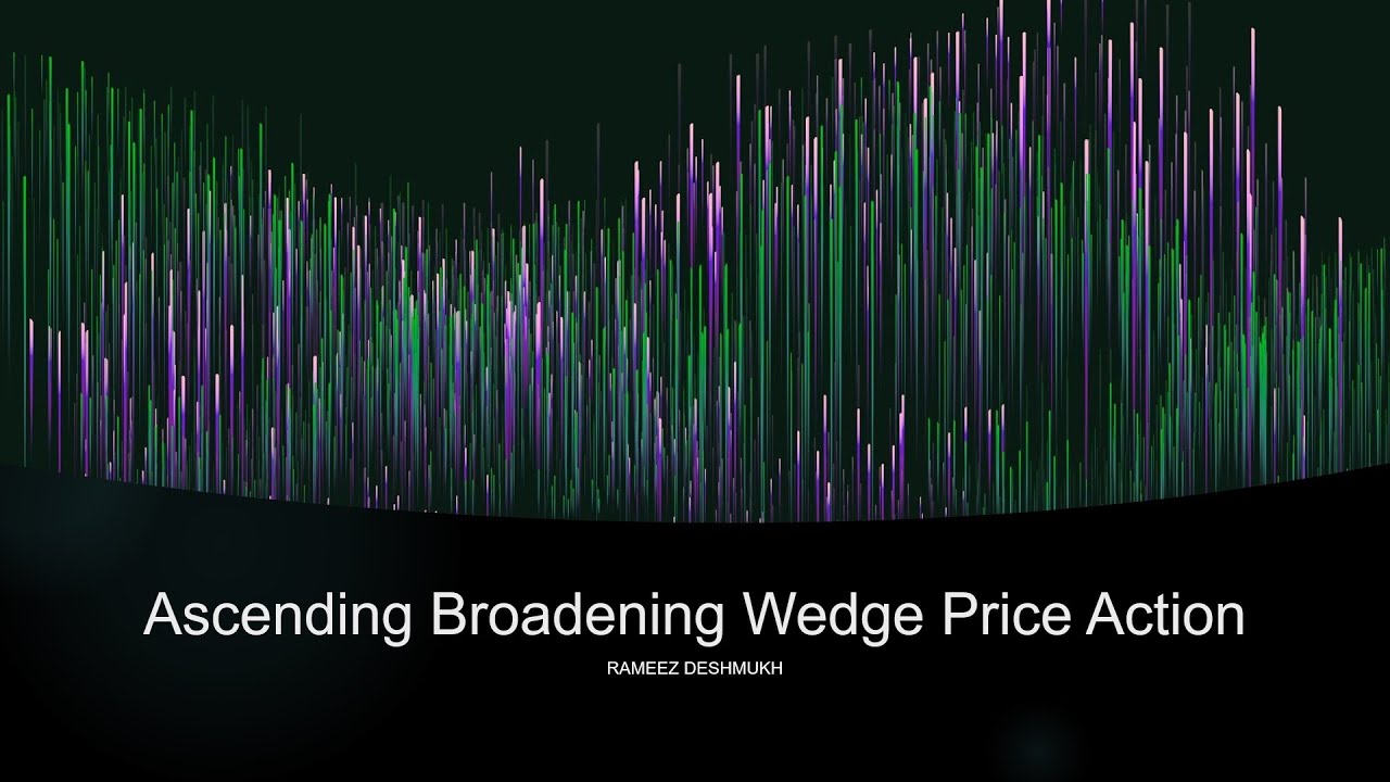 Ascending Broadening Wedge Tutorial | How to identify a Chart Pattern ...