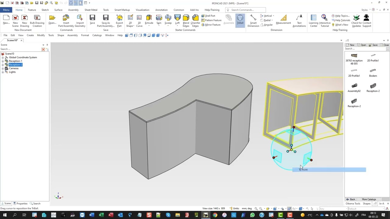 Curved Panel Elaborate - YouTube