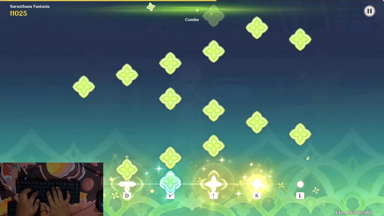 【Genshin Impact】 Surasthana Fantasia (Custom Chart) | 100.00% - YouTube