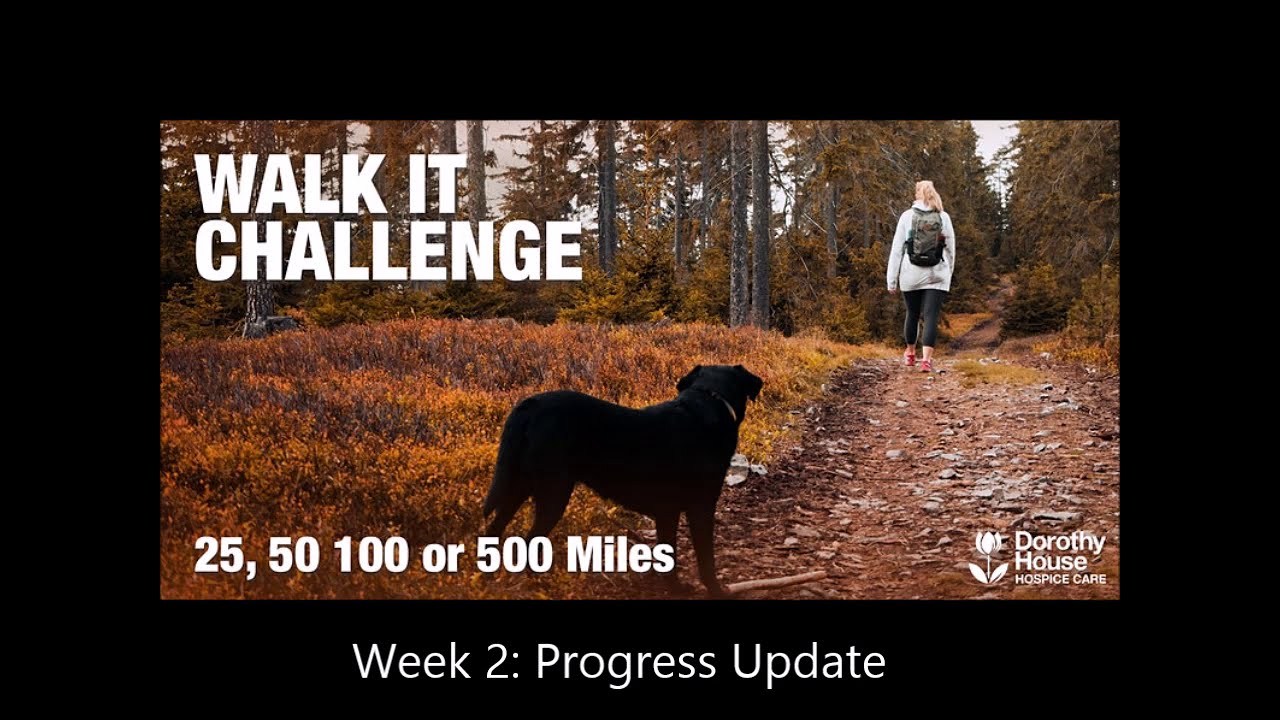 Dorothy House Walk it 50 miles Challenge ~ Week 2 Progress Update - YouTube