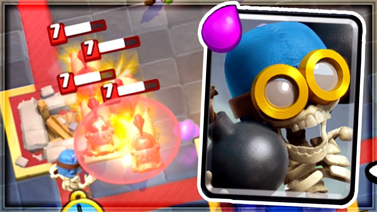 Clash Royale - BOMBER = STRONG! Beating 20 Win Players - YouTube