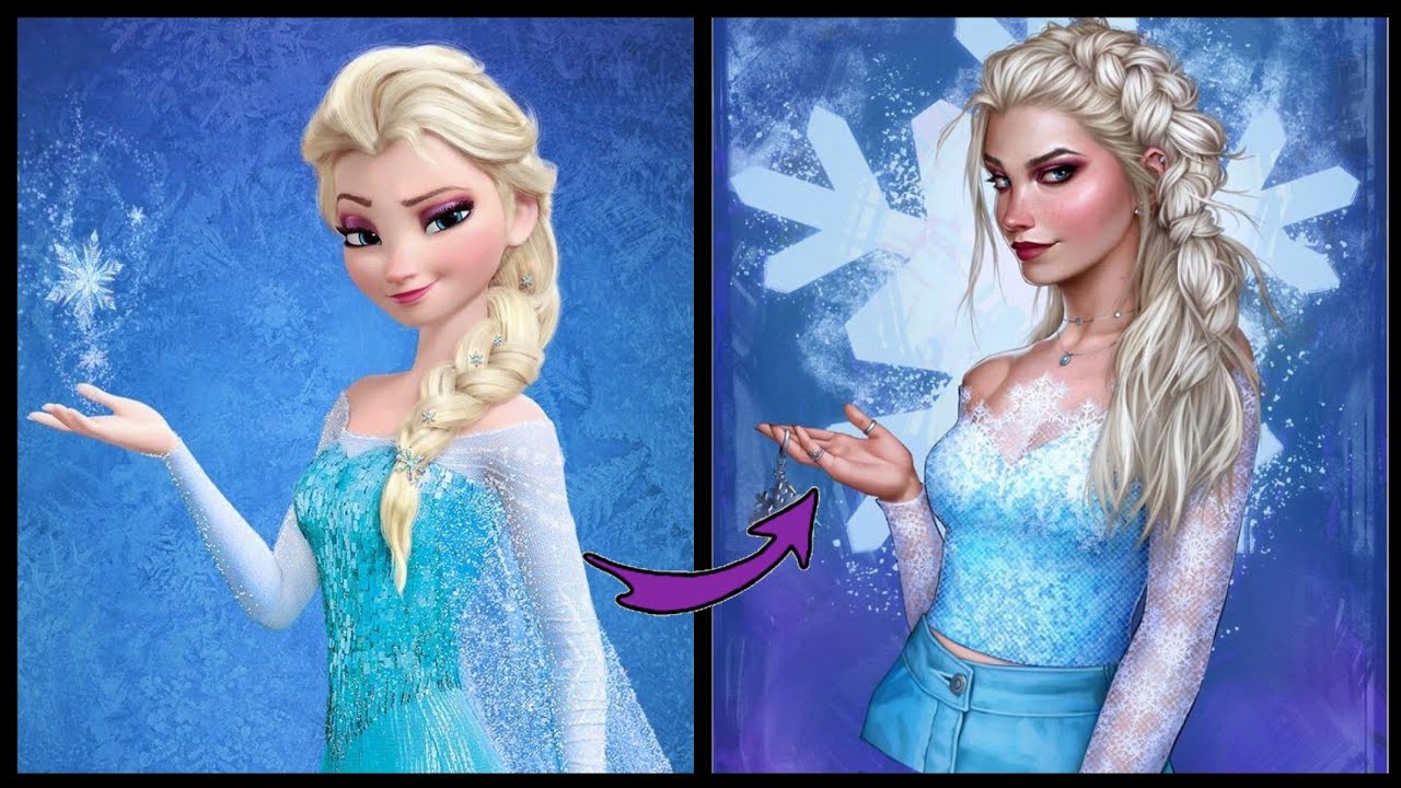 Disney Princesses as models👉 @Watch plus - YouTube