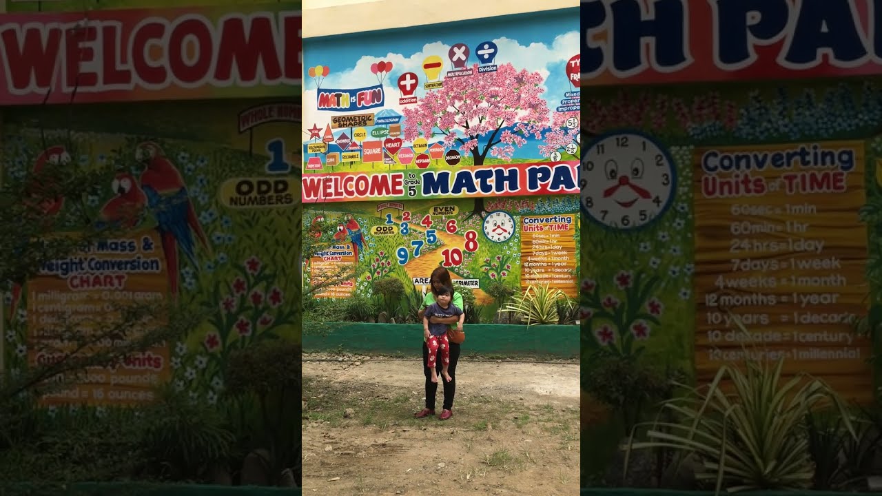 Colorful Math Park Background #shorts - YouTube