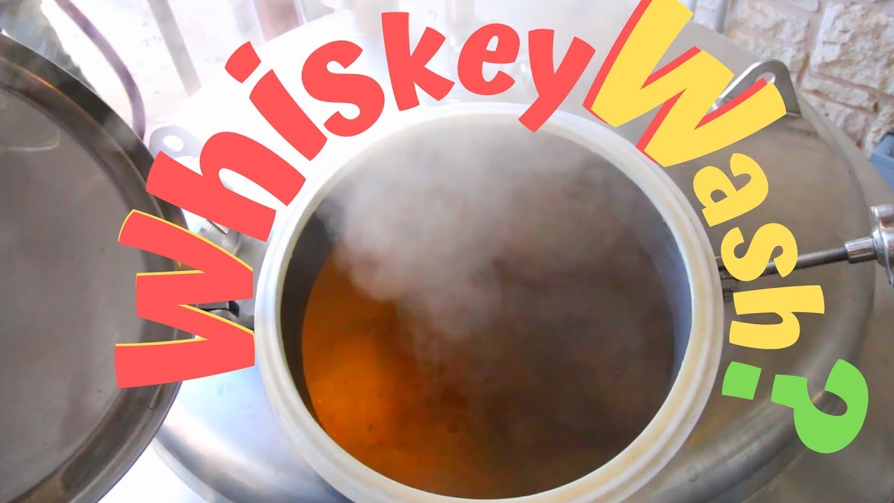 Let's Make a Whiskey Wash (for our single malt) - YouTube