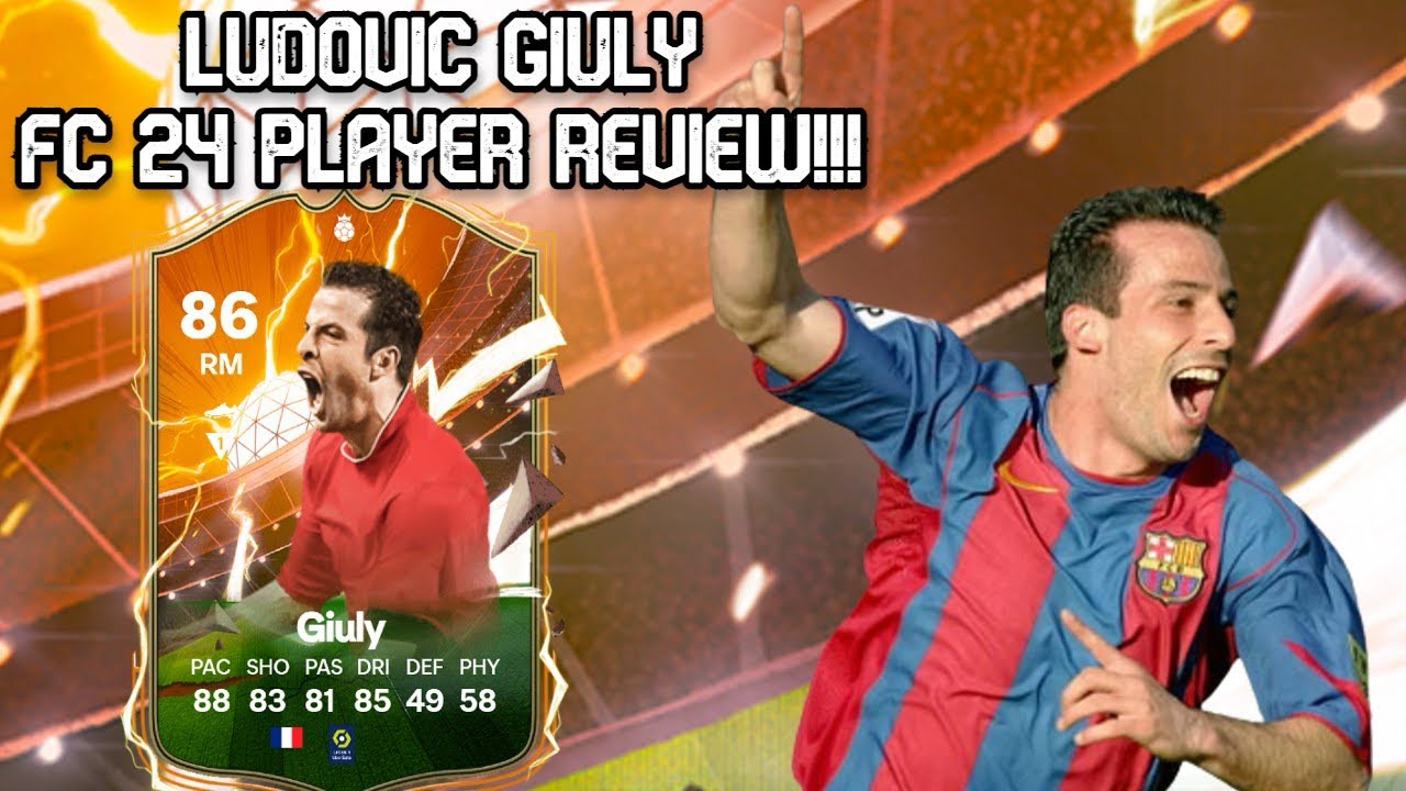 INSANE ⚡🇫🇷 NEW HERO LUDOVIC GIULY PLAYER REVIEW! EA Sports FC 24 - YouTube