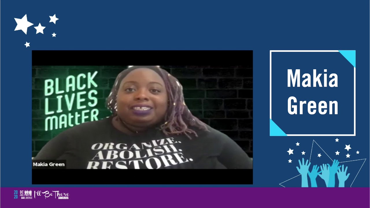 Makia Green - DC JWJ I'll Be There Award Winner - YouTube