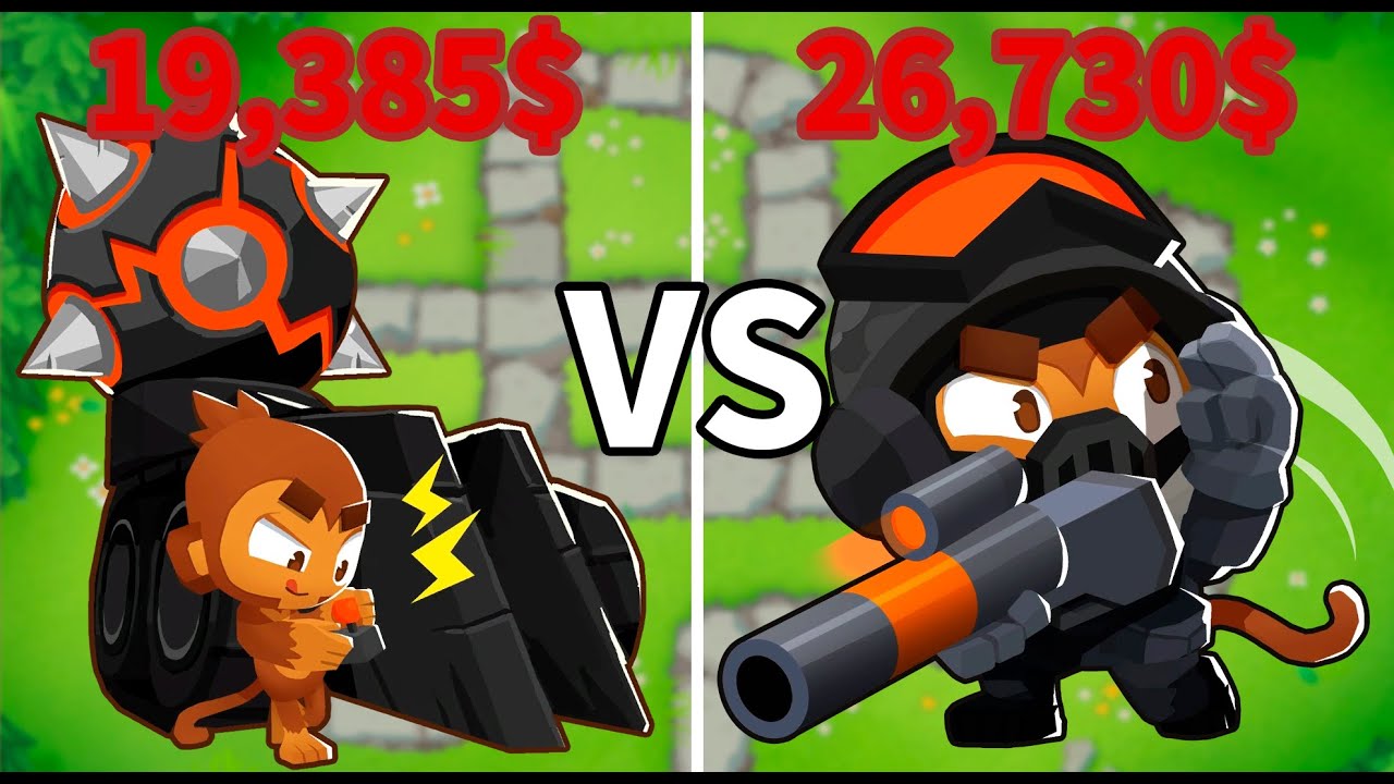 BTD 6 Dart Monkey vs Sniper Monkey - YouTube