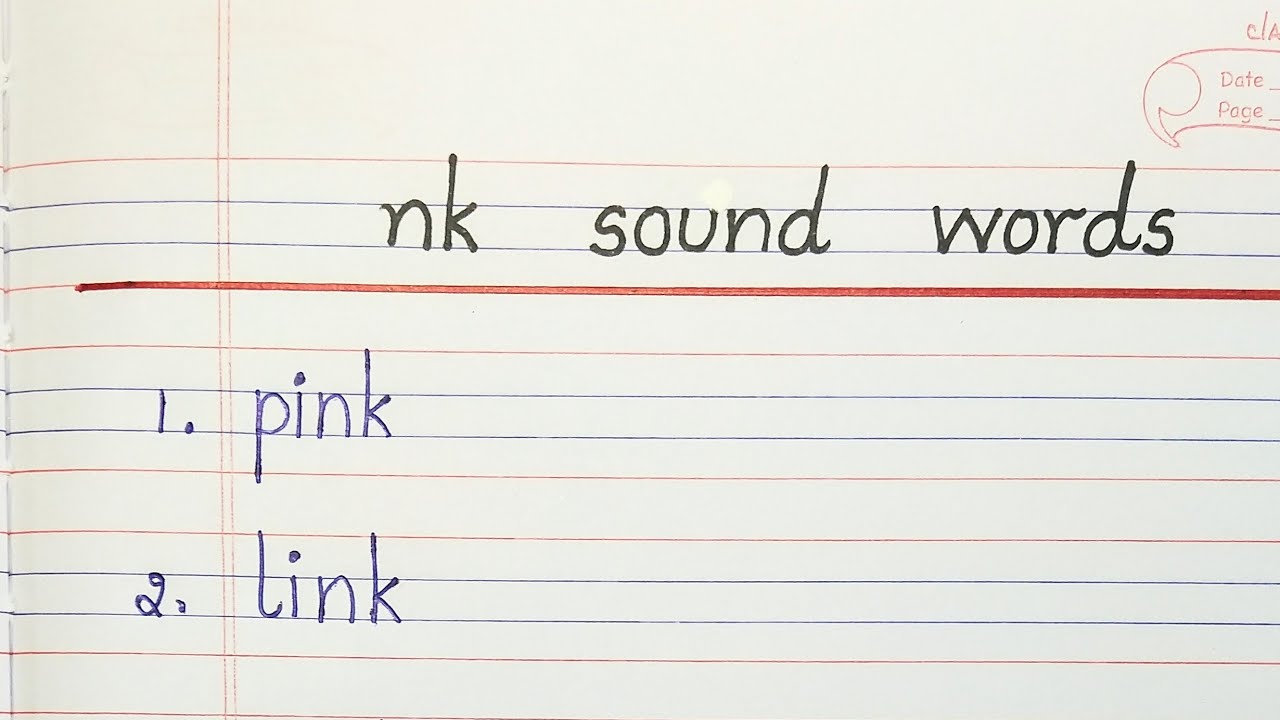 nk sound words - YouTube