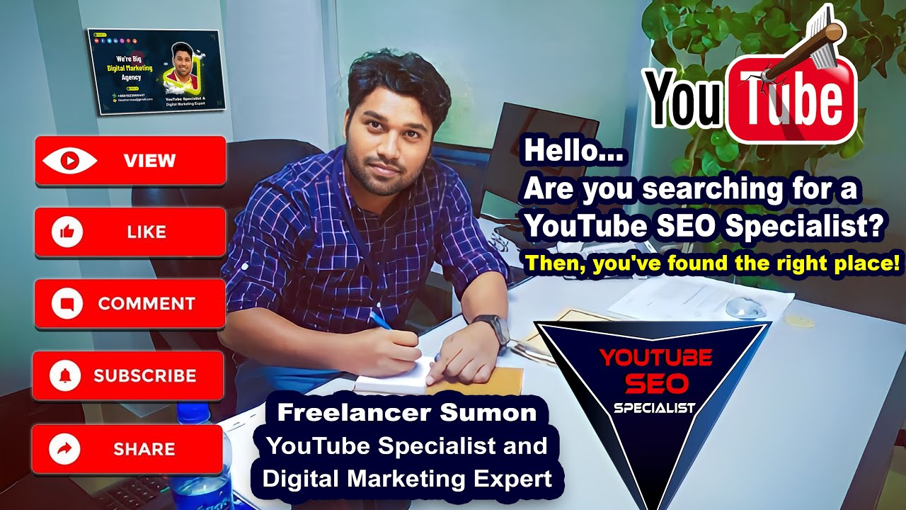 YouTube SEO Specialist | Digital Marketing AI Expert | Freelancer Sumon - YouTube