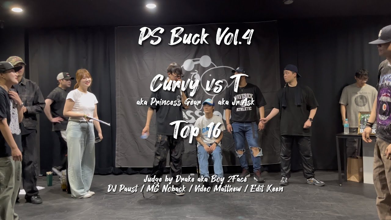 Curvy aka Princess Gear vs T aka Jr.Ask | Top 16 | PS Buck Vol.4 - YouTube