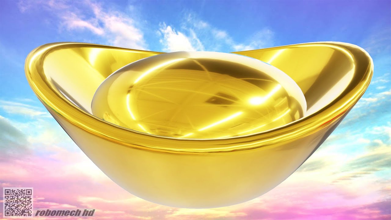 Chinese Gold Bar - Sycee 元宝 - YouTube