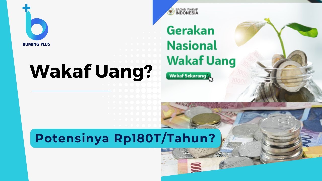 Mengenal Wakaf Uang_berapa potensi per tahunnya? - YouTube