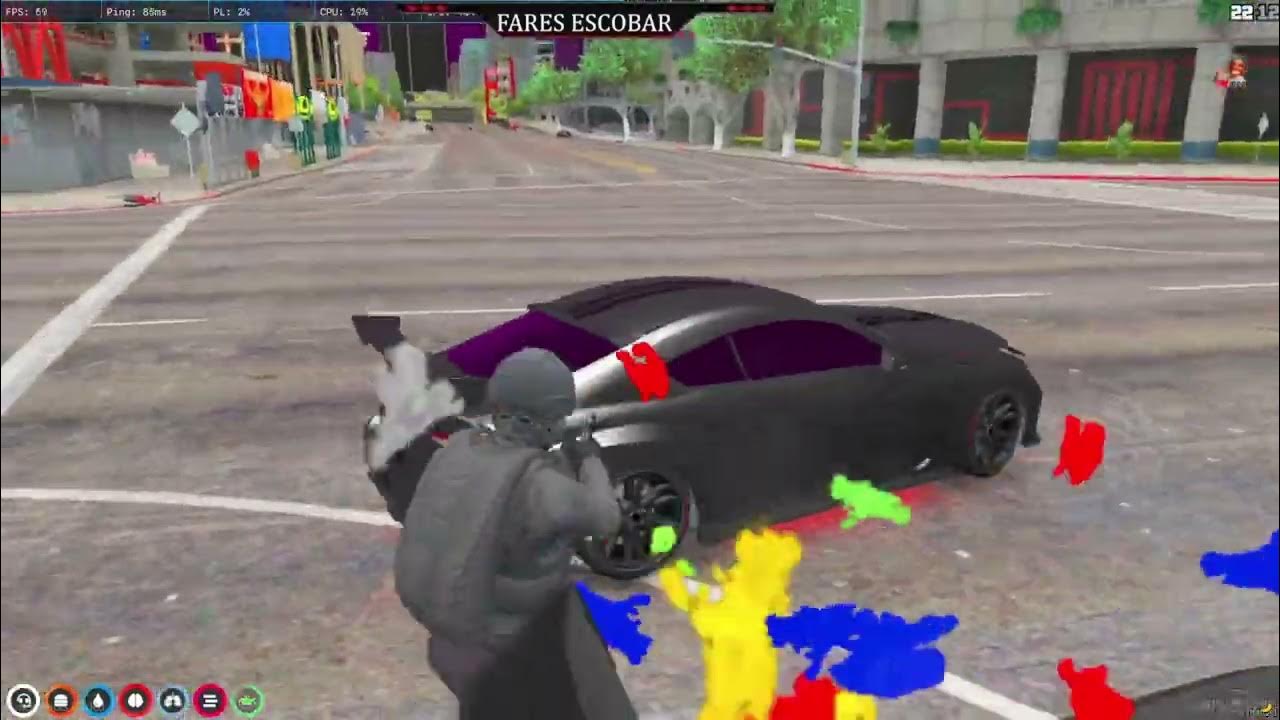 best of clips fivem montage gunfight ( red moon ) - YouTube