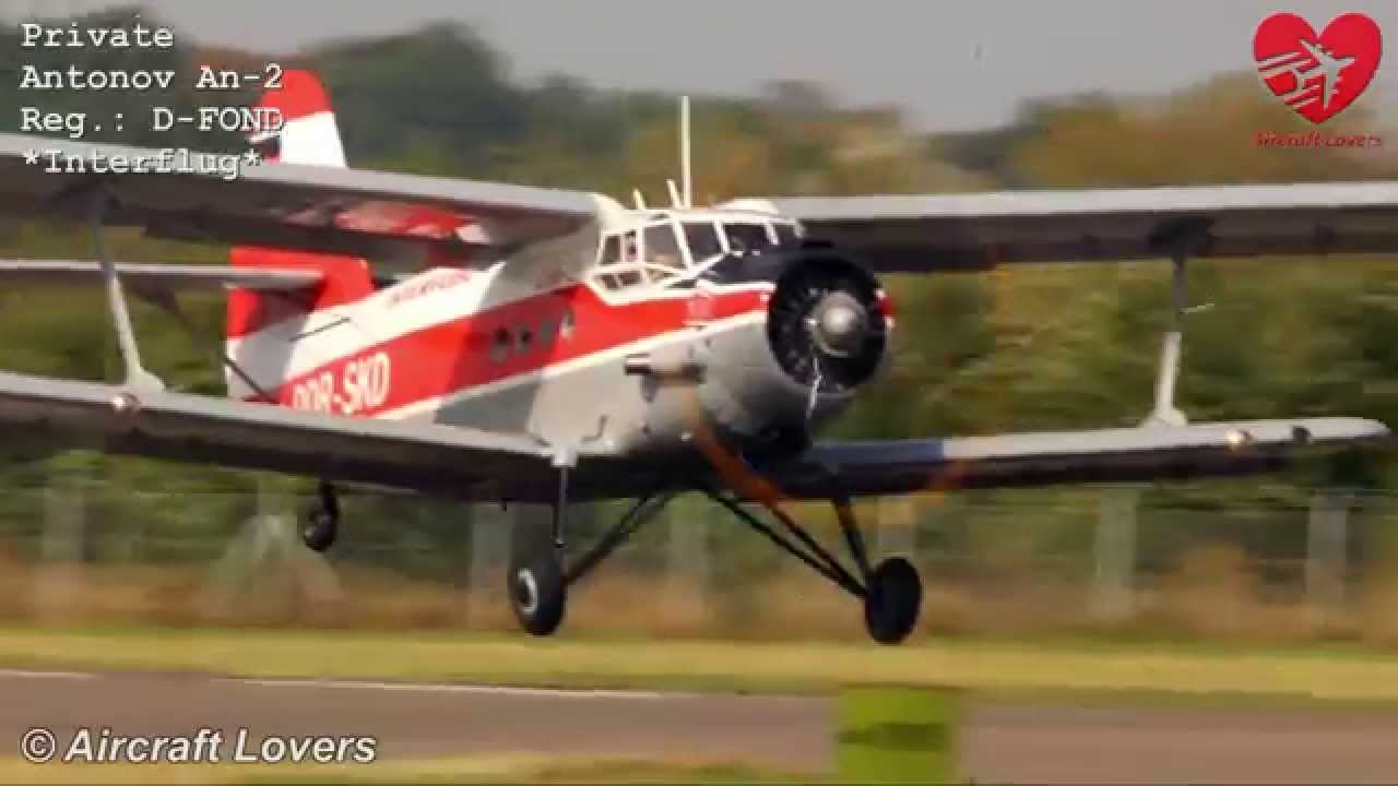 Antonov An-2 *Interflug* [D-FOND] @ Germany, Berlin-Gatow 06.09.14 ...