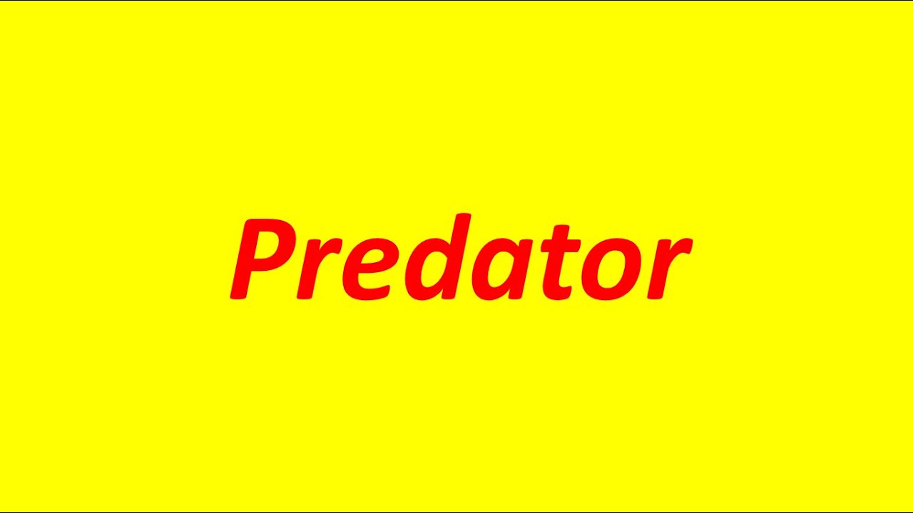 Advanced English Vocabulary 20 | Predator | New 2024 - YouTube