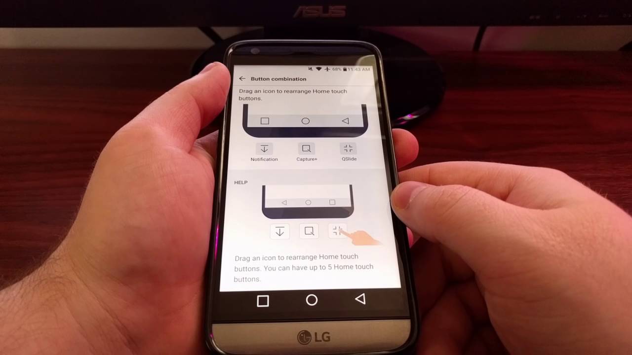 How to Customize the LG G5 Navigation Bar - YouTube