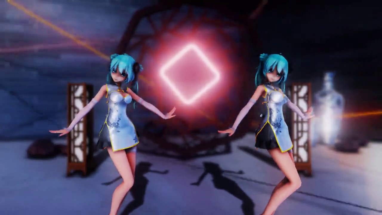 【MMD Motion】Platinum Disco (Nisemonogatari Opening 3) 720p/60fps - YouTube