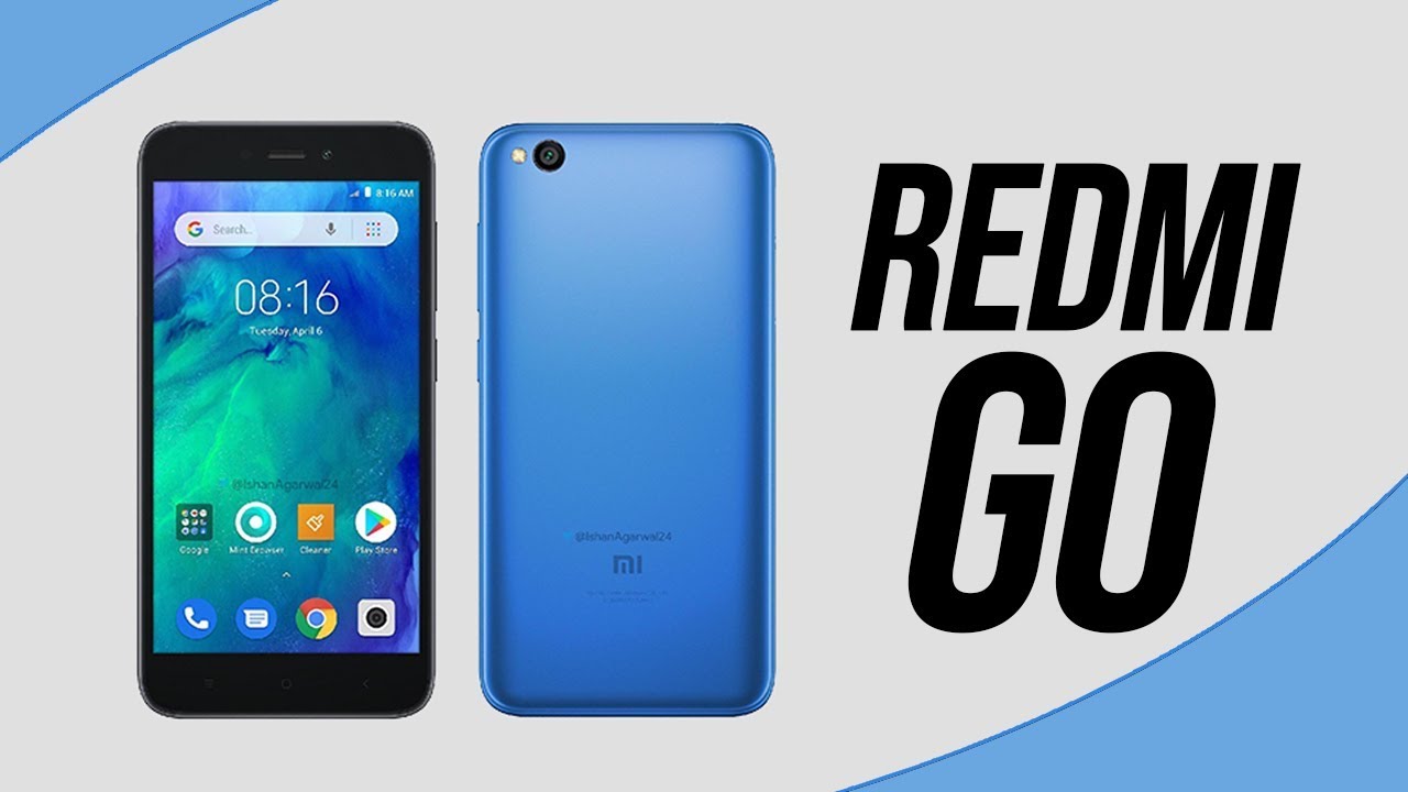 Redmi GO First LOOK | Design & Specs - CHEAPEST Android Go Smartphone ...