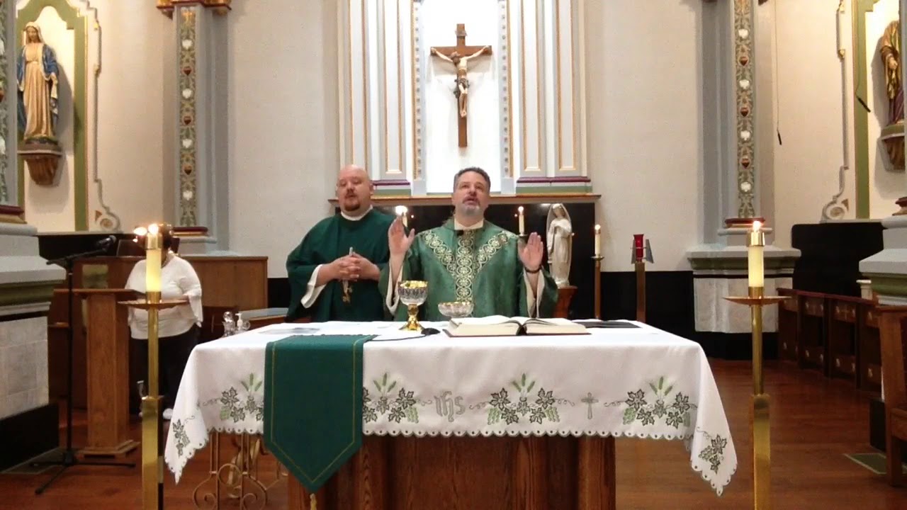 Mass 12th Sunday OT, June 21, 2020 (2: Liturgy of the Eucharist) - YouTube