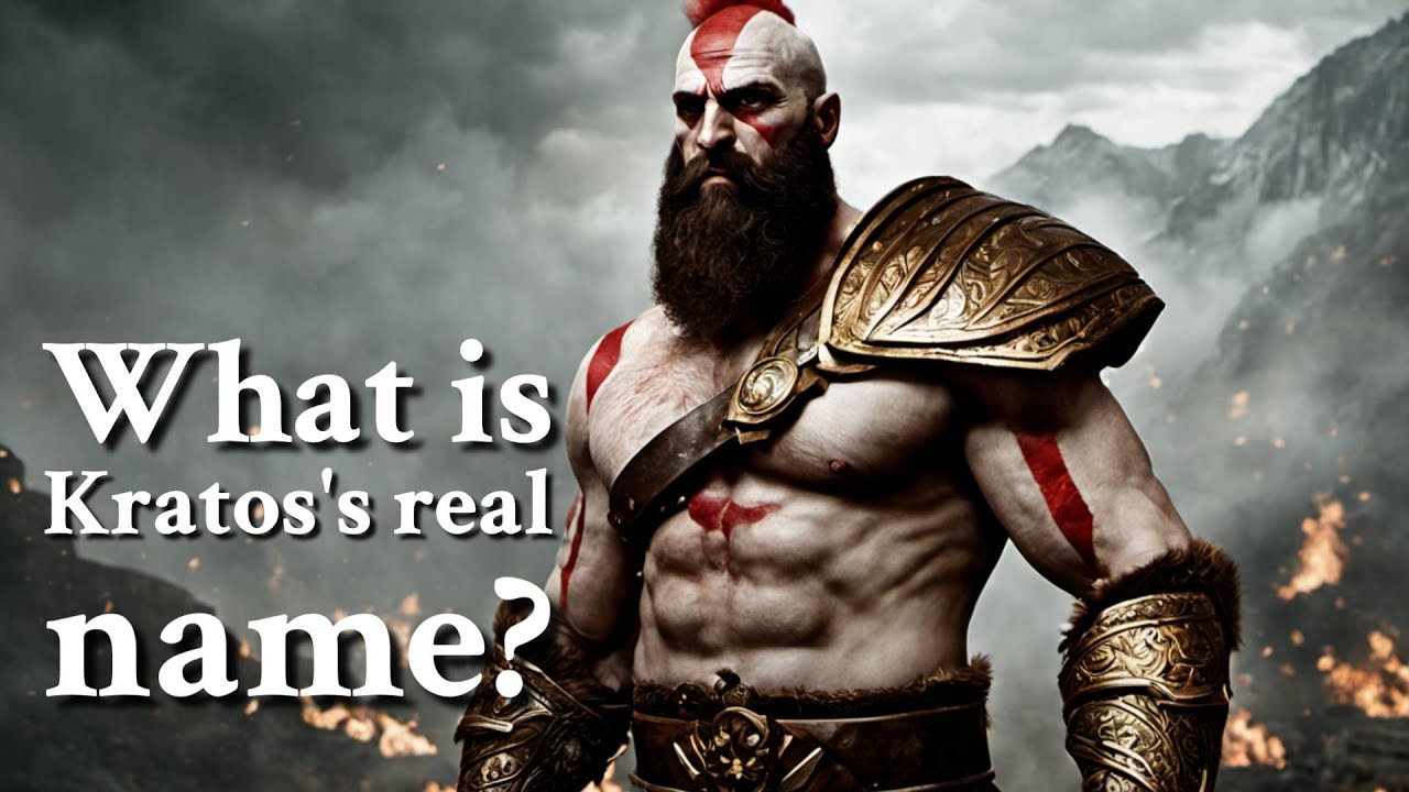 What is Kratos's real name? Greek Mythology Story - YouTube