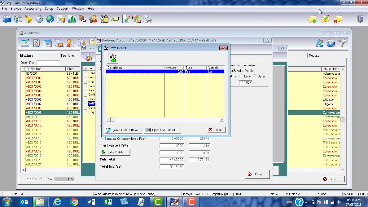 Transfer Proforma Account - YouTube