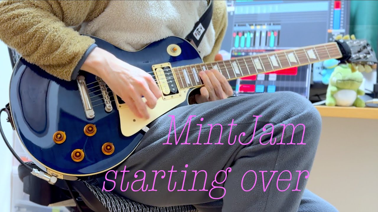 MintJam - starting over (Guitar Solo Cover) - YouTube