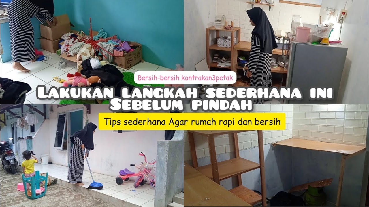 TIPS SEDERHANA AGAR RUMAH RAPI DAN BERSIH | bersih-bersih # ...