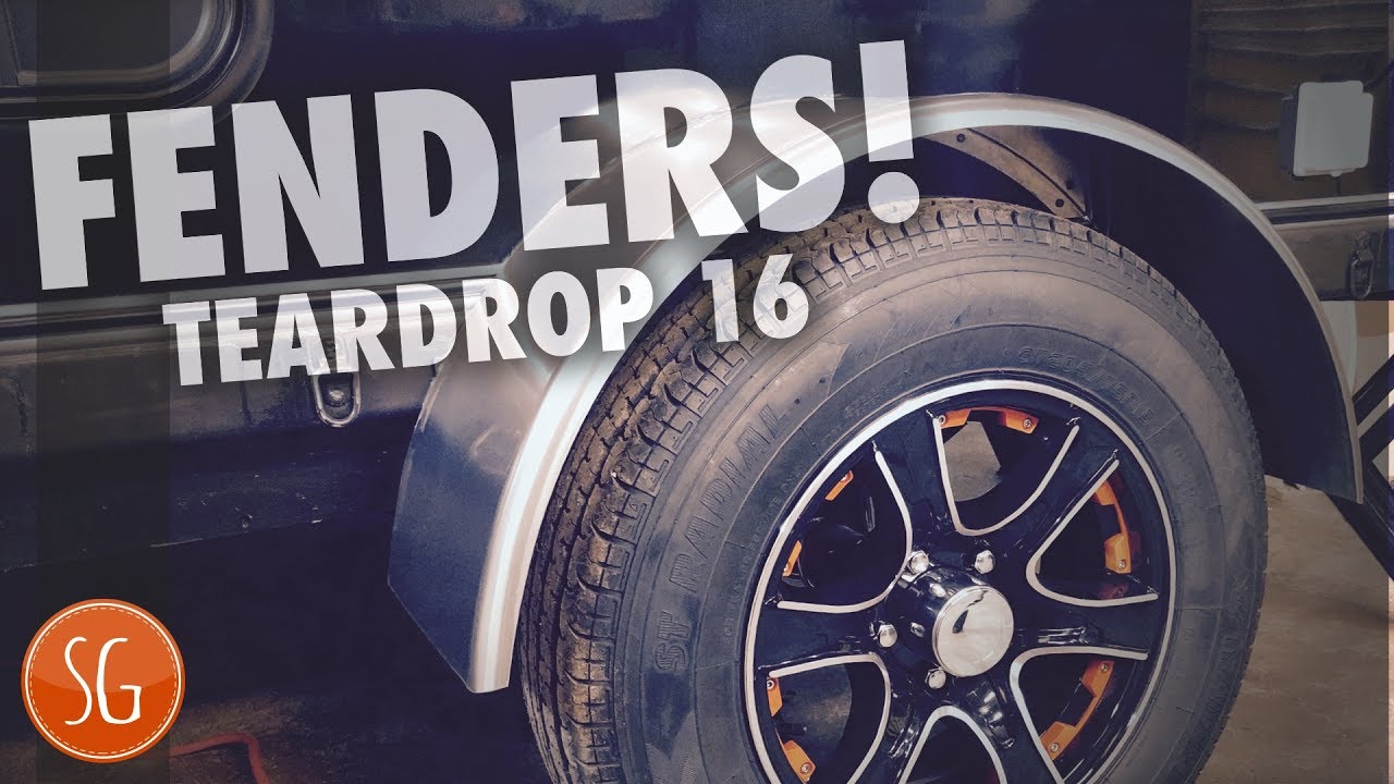 Adding fenders | How to build a Teardrop Camper Trailer #16 - YouTube