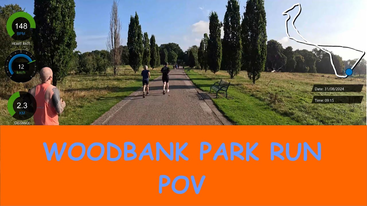 Woodbank Park Run #700. Full Run POV with stats - YouTube