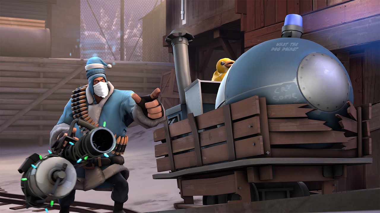 [TF2] Friday Fun - Pushing the cart on Barn...blast? - YouTube