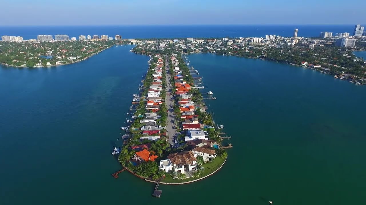 Casas en Islas Miami Beach, Florida 2017 - YouTube