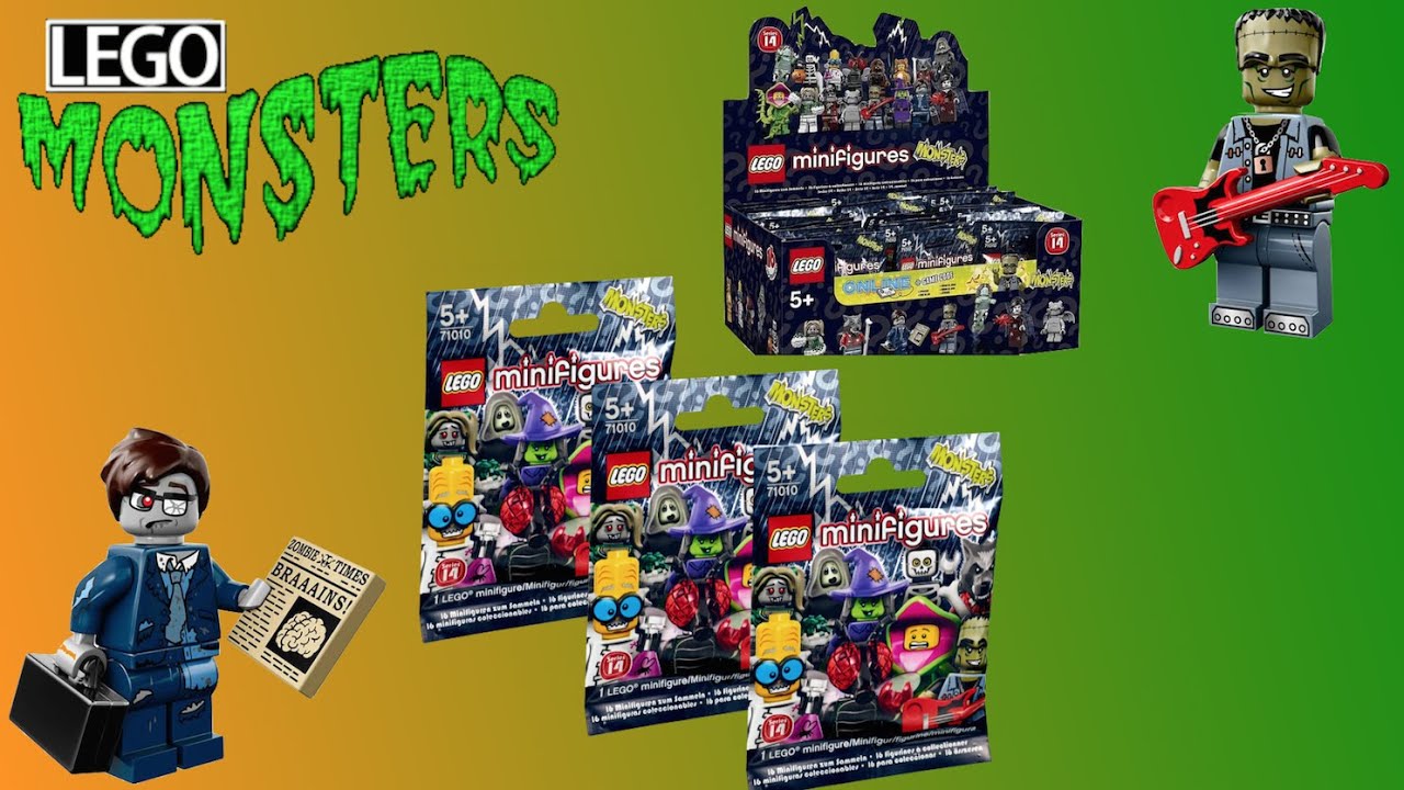 Lego Monsters Mini Figures 2 - YouTube
