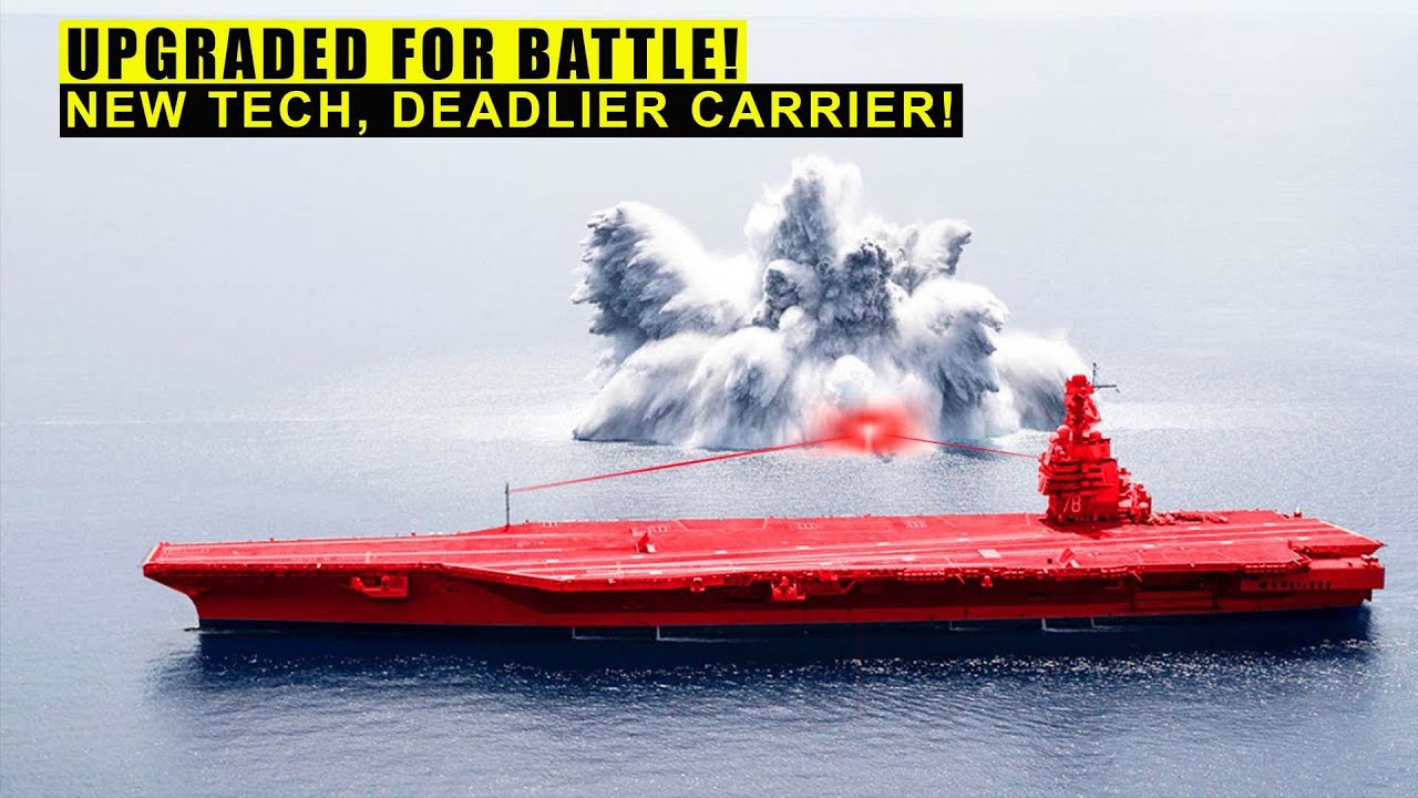 US Navy Upgrades Deadliest Weapons on $13B Aircraft Carrier - YouTube
