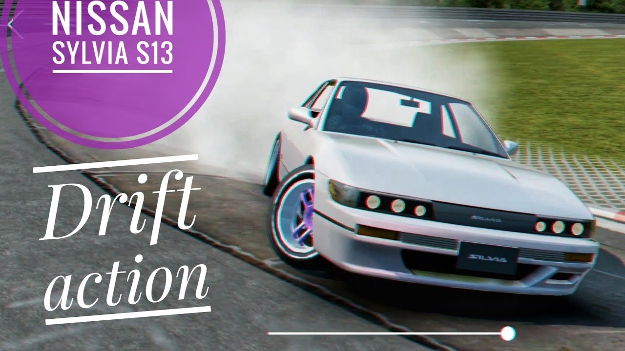 s13 drifting | #nissan #android #drift #Anime - YouTube