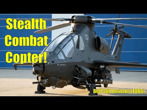 STEALTH COMBAT COPTER! - Bell 360 Invictus Stealth Helicopter (FARA ...