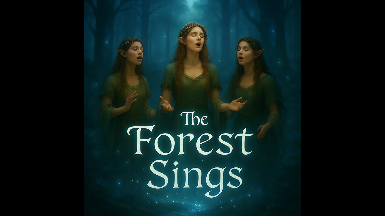 🧝 ♀️ The forest sings | Mystical elven music in an enchanted forest 🌲 # ...