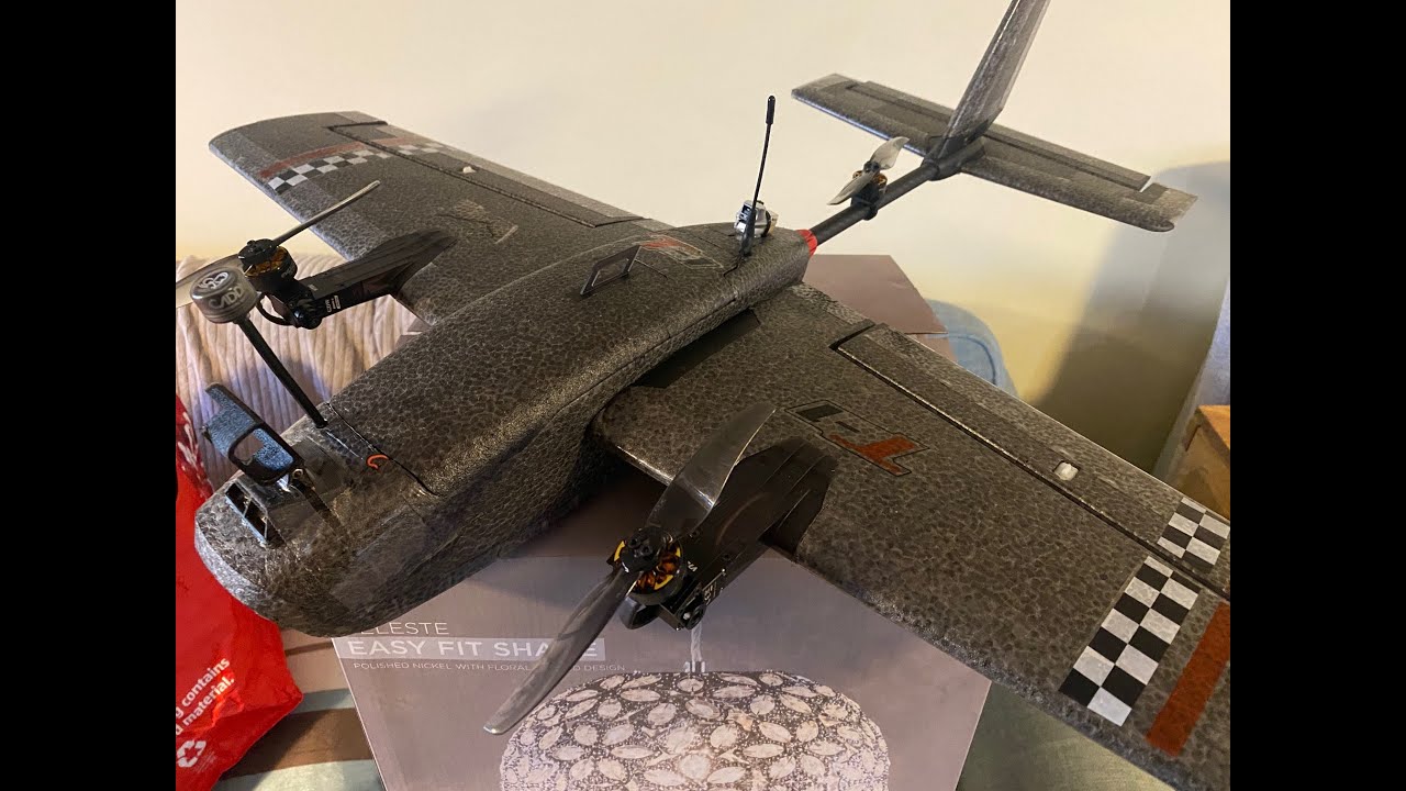 Ranger T1 VTOL - Arduplane Way Point Mission - YouTube