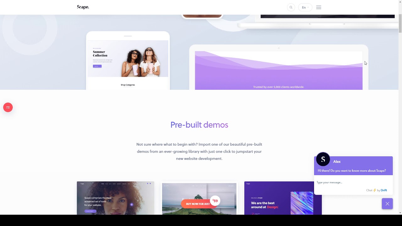 Scape - Multipurpose WordPress theme - YouTube