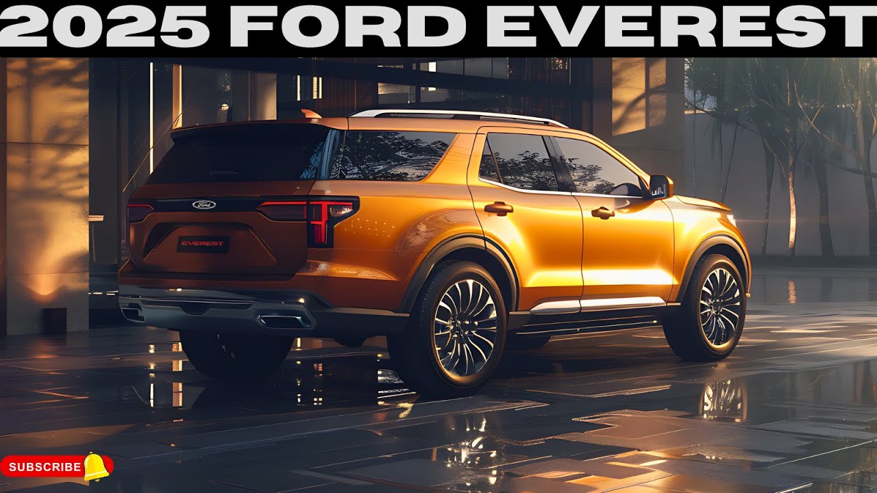 NEW 2025 Ford Everest SUV Is Here - Mind-Blowing Upgrades Revealed ...
