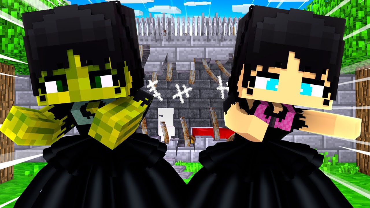 ISY & FLO als BABY WEDNESDAY im GEFÄNGNIS?! - Minecraft GEFÄNGNIS - YouTube