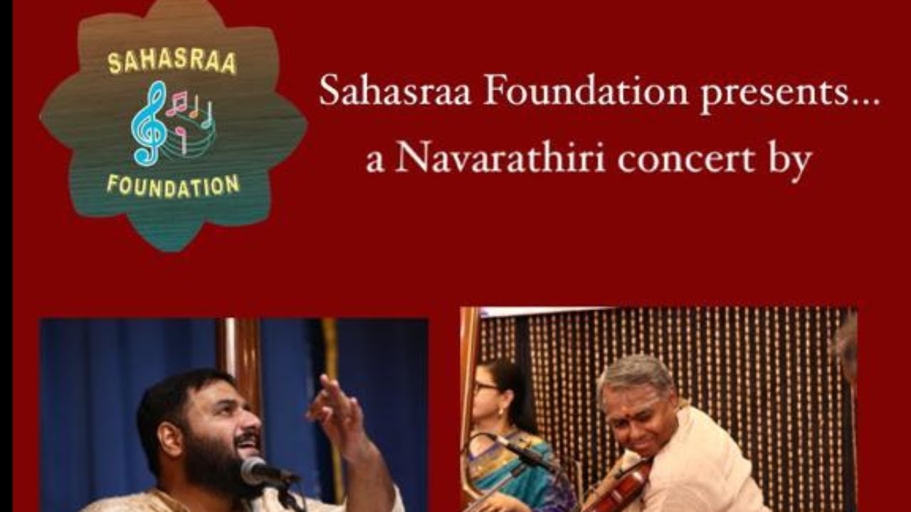 Sahasraa Foundation -Vignesh Iswar Vocal - YouTube